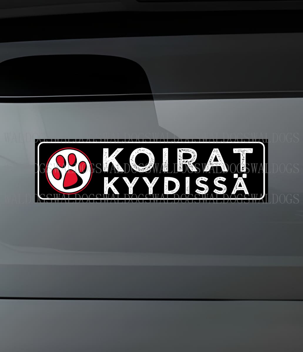Koirat Kyydissä Tarra - Waldogs